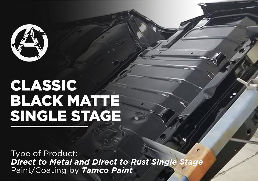 Classic Black Matte Single Stage Project Photos | Tamco Paint | Custom ...