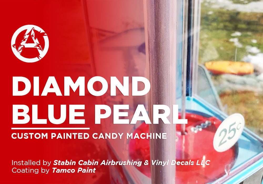 Diamond Blue Pearl | Custom Candy Machine | Tamco | Alpha Pigments