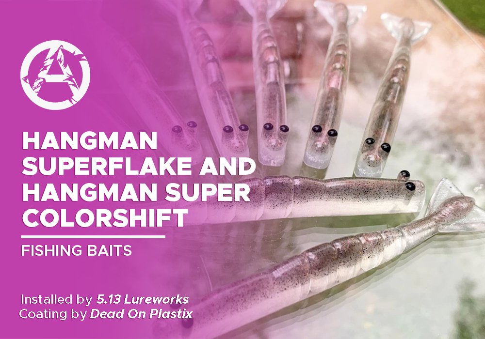 Hangman Superflake and Hangman Super Colorshift | Alpha Pigments | Custom
