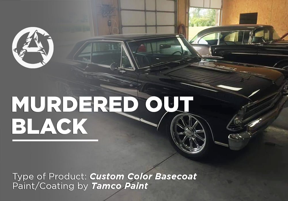 Murder Black Paint For Cars Murder All Black ‘67 Ford Mustang 3D