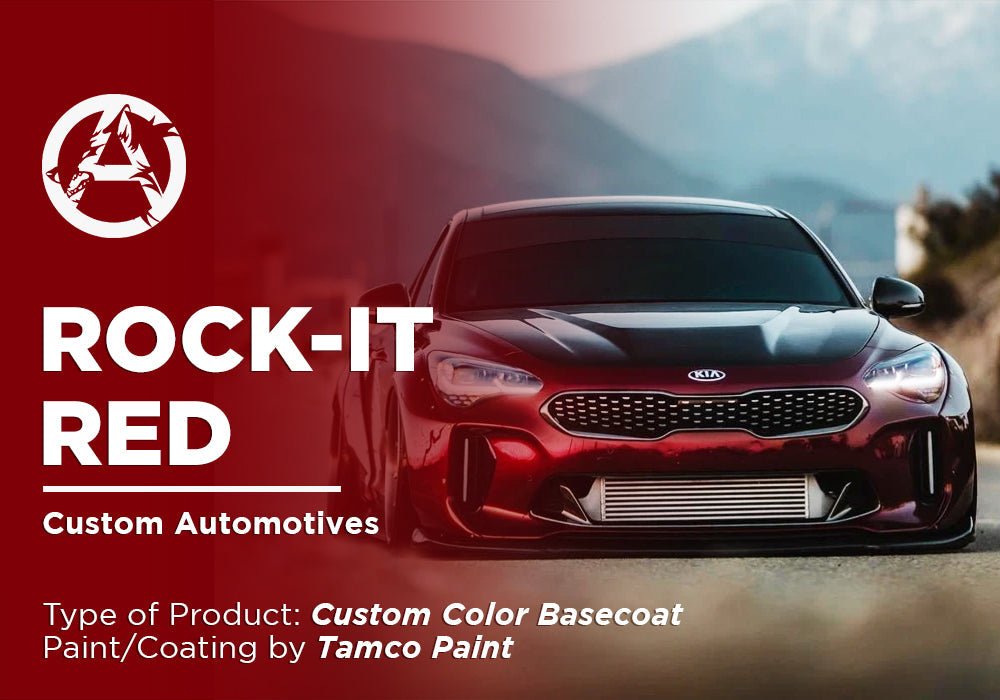 Rock-It-Red Project Photos | Tamco Paint | Alpha Pigments | Autoflex