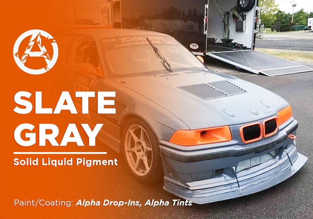 Slate Gray Project Photos | Alpha Pigments | Autoflex Coatings | Paint