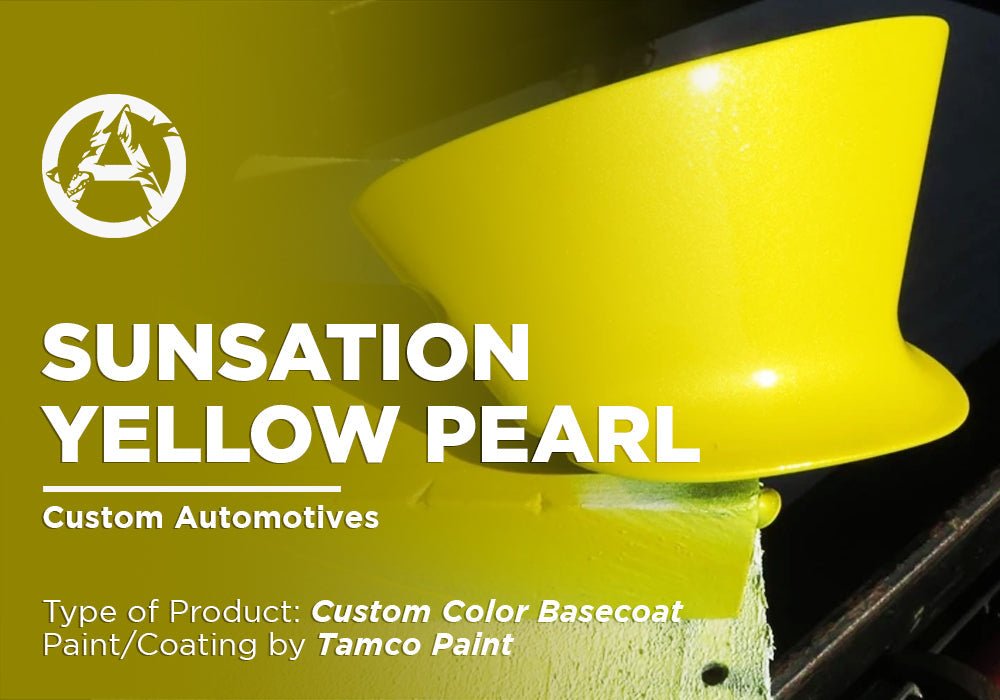 Sunsation Yellow Pearl Project Photos | Tamco Paint | Alpha PIgments ...
