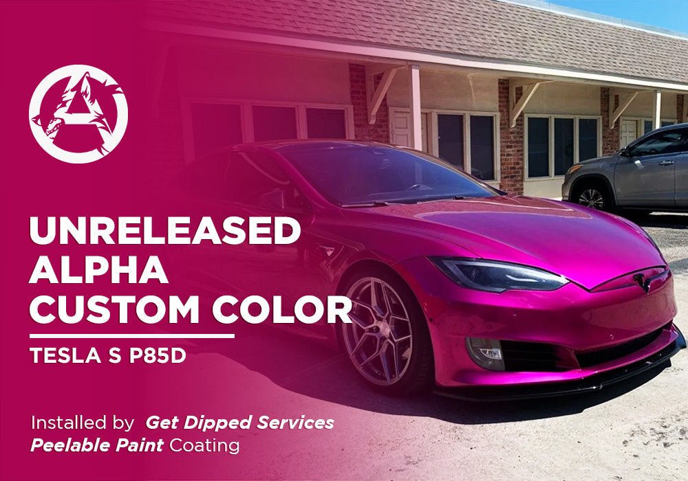 Unreleased Alpha Custom Color | Peelable Paint | Alpha Pigments